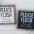 Wash Your Hands Brush Your Teeth Signs / Set of 2 / Signs for Bathroom ...
