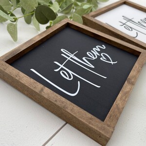 Let Them Wooden Sign / Inspirational Sign /mental Health - Etsy