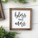 Bless This Mess Wooden Sign - Etsy