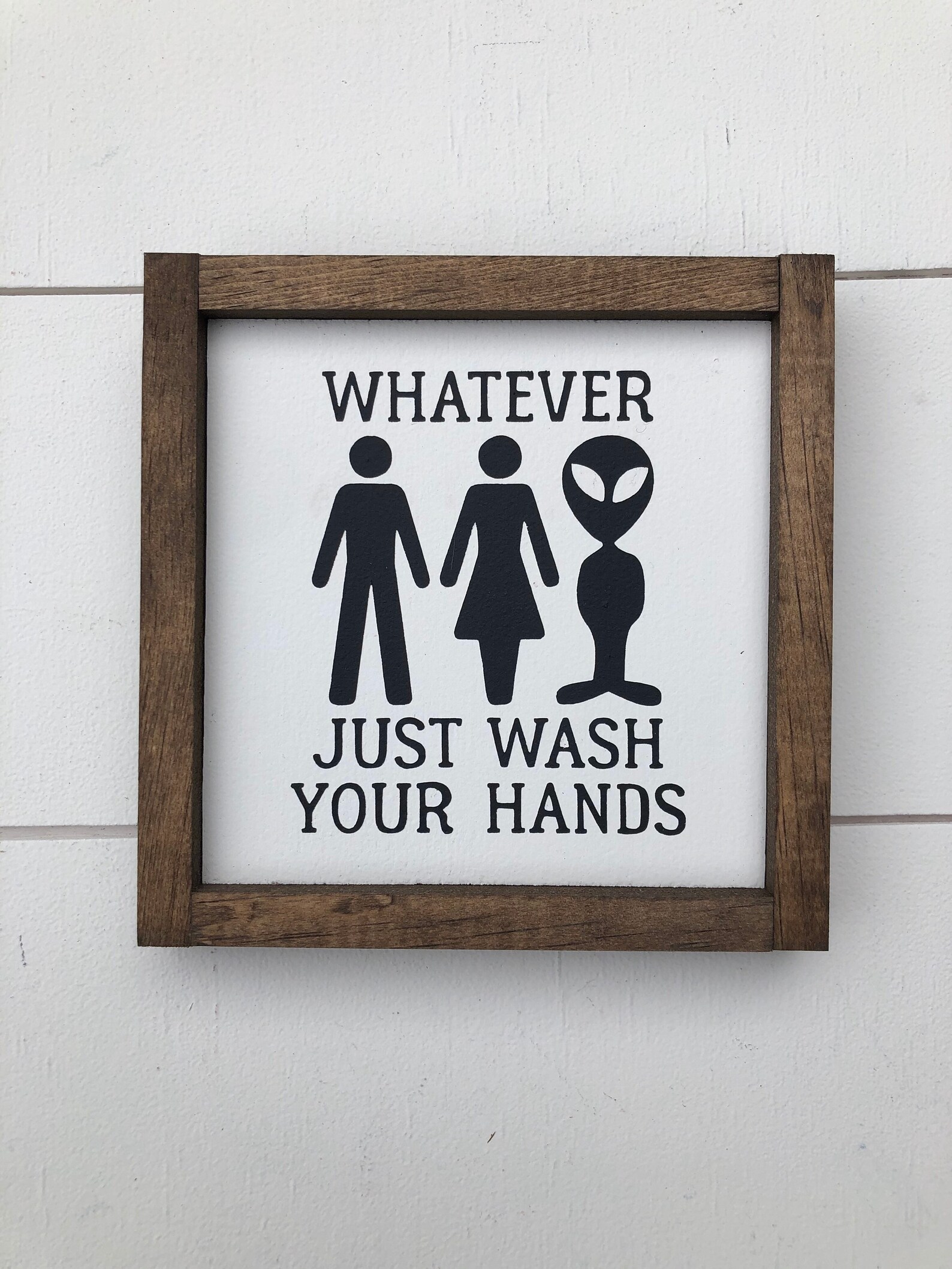 Wash Your Hands Bathroom Sign / Bathroom Decor - Etsy