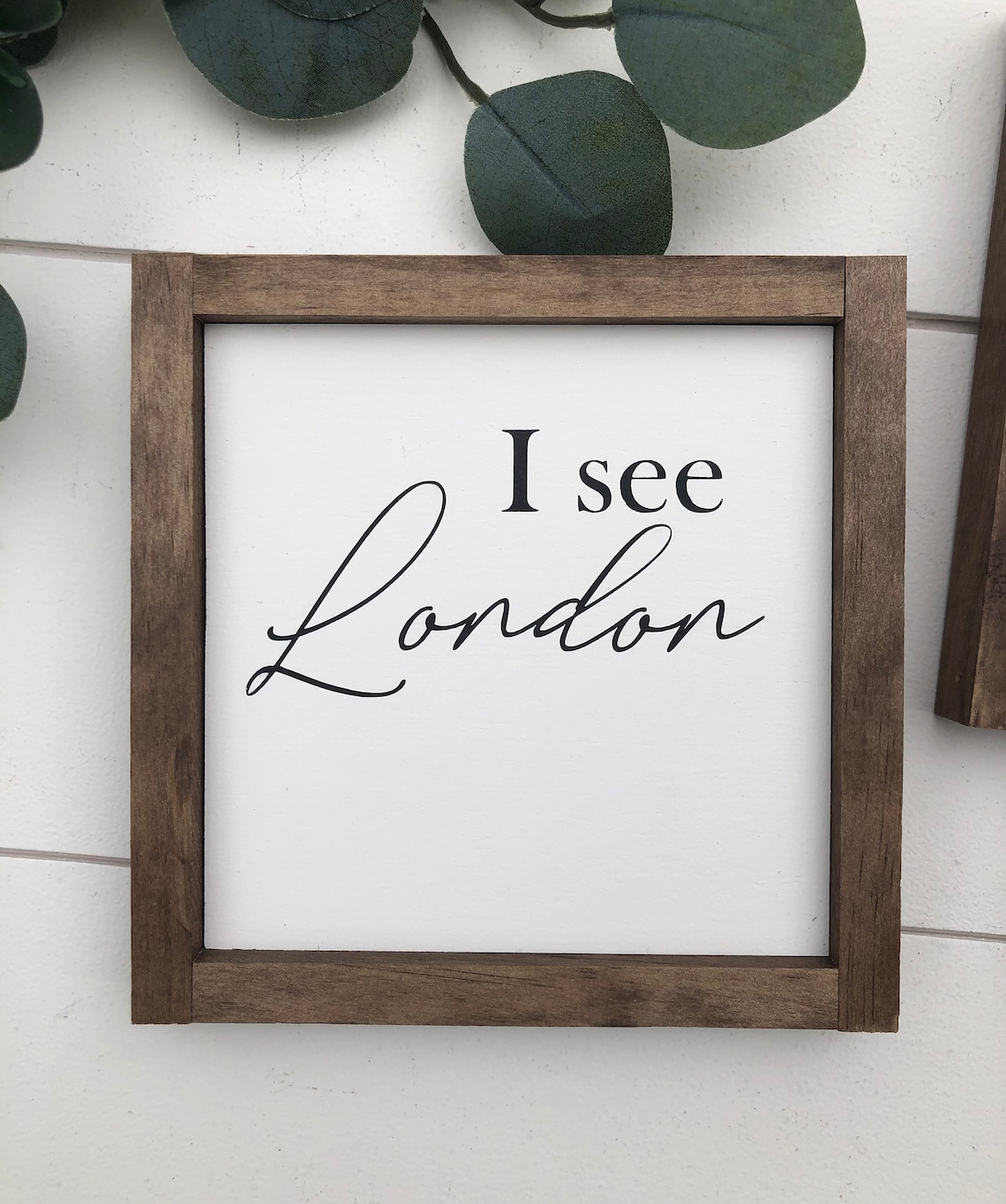 I See London I See France Signs / Set of 2 / Signs for - Etsy