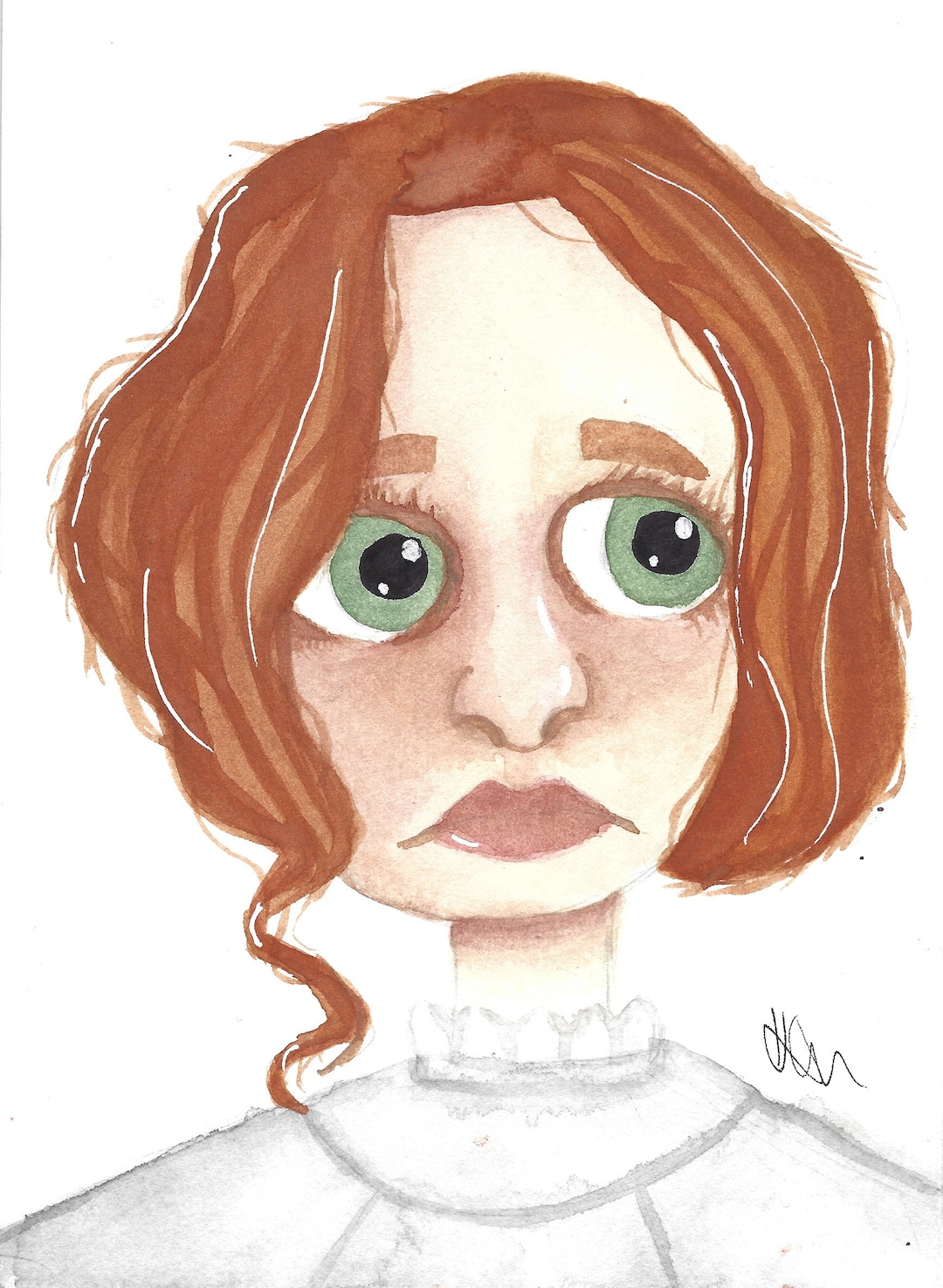 Doll Face Art Print - Etsy