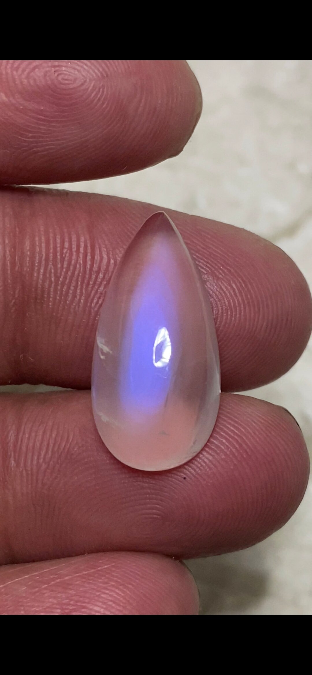 Moonstone Natural African Moonstone Blue Colour Cabochon Size22x11x6 Mm ...