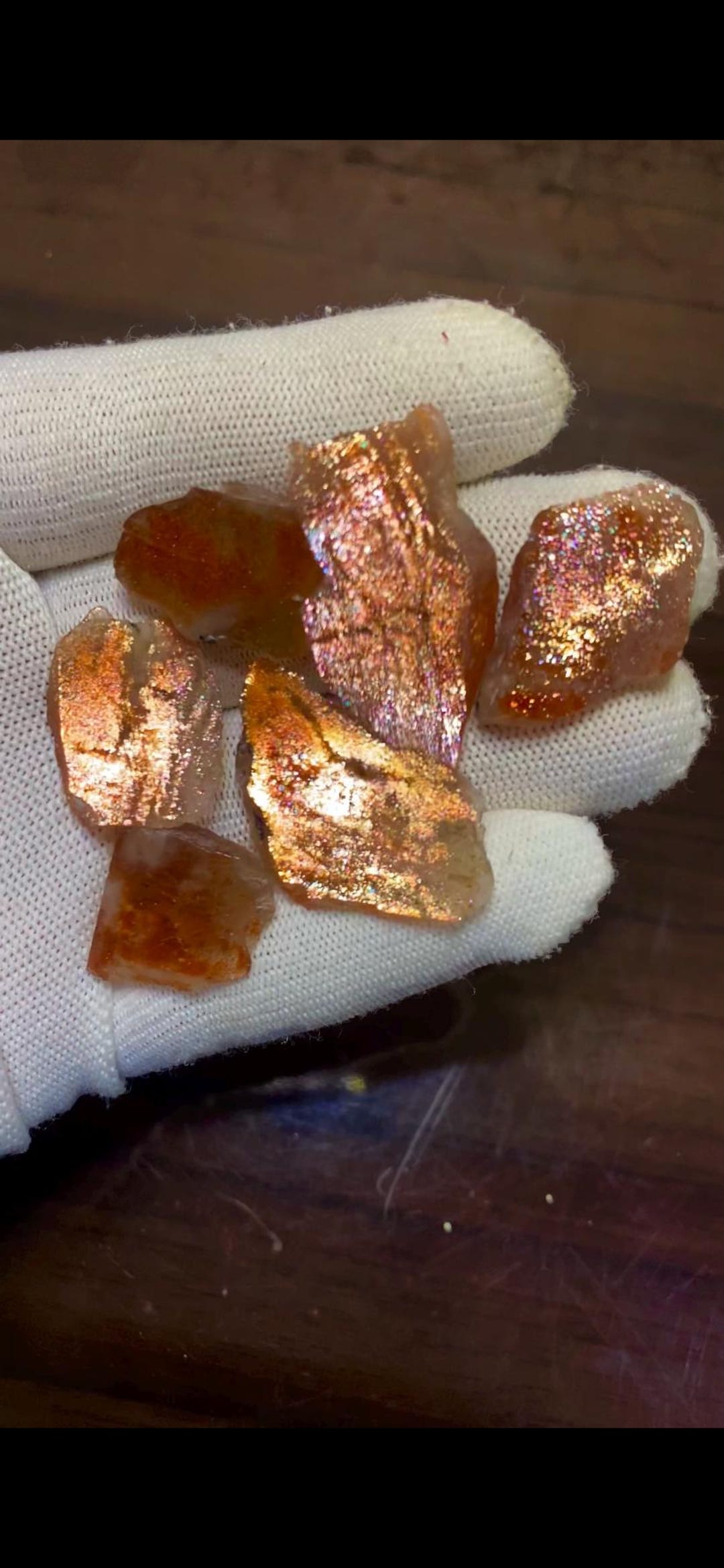 Natural Rainbow Purple Haze Sunstone Raw From Tanzania - Etsy