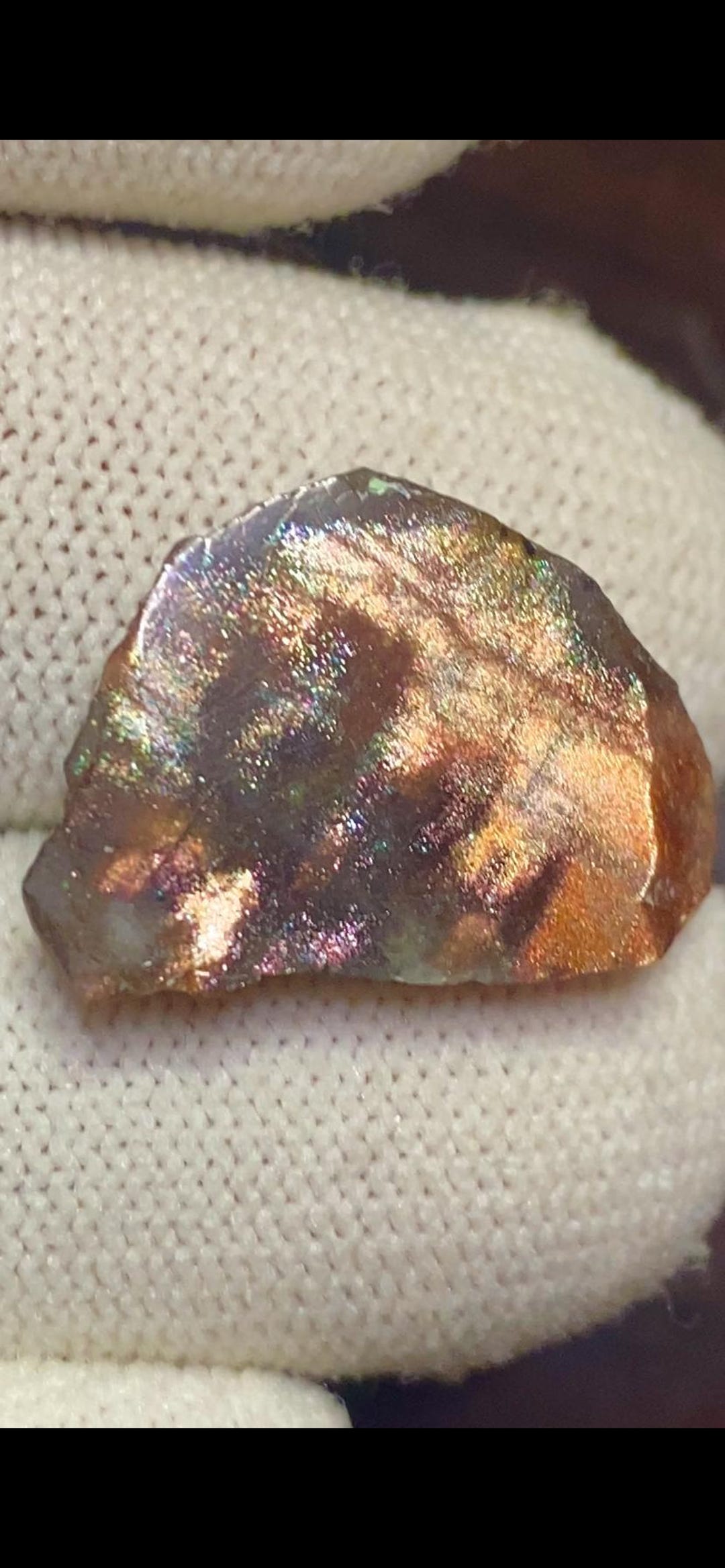 Natural Rainbow Purple Haze Lattice Sunstone Raw From Tanzania ||size ...