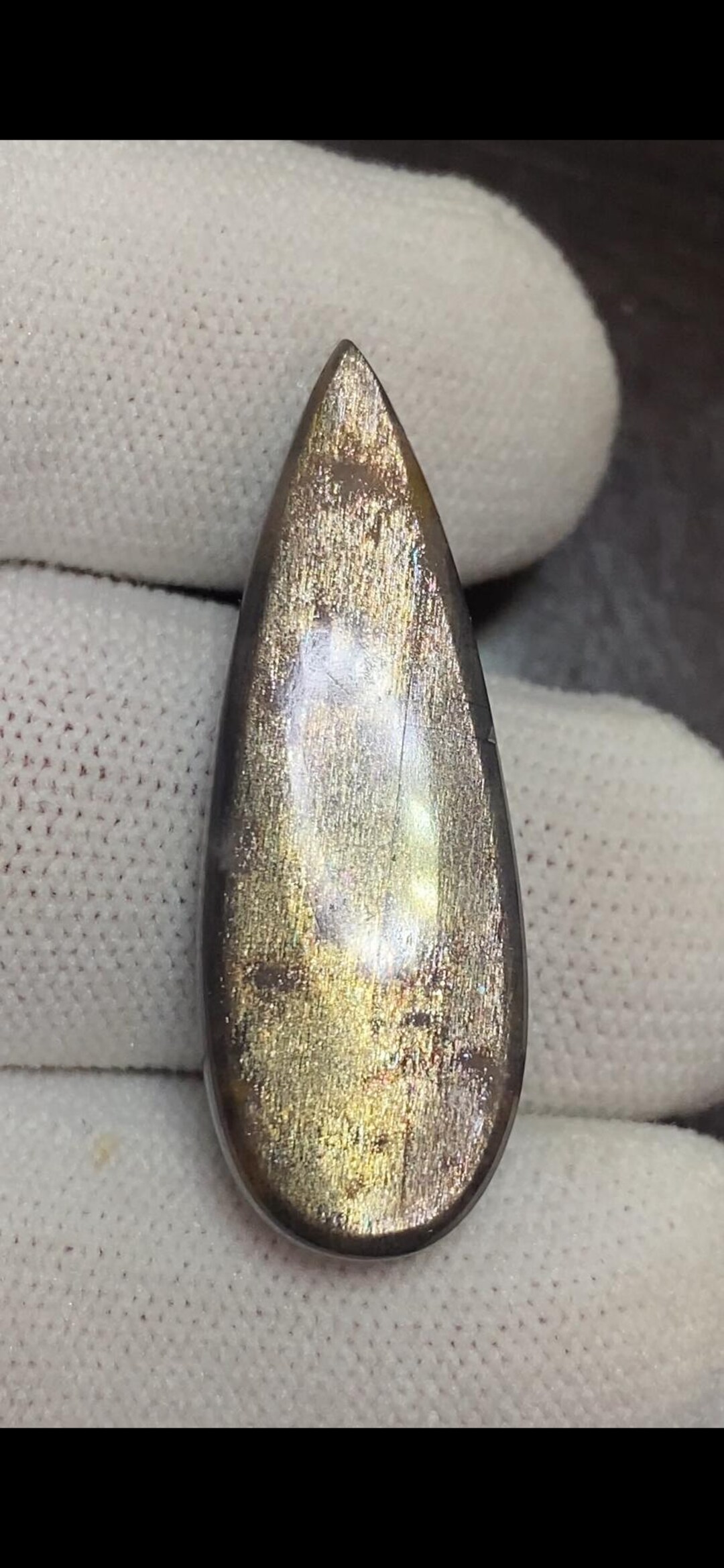 Natural Silver Sunstone From Tanzania ||size=36x13x6 Mm ||carat=23.10 ...