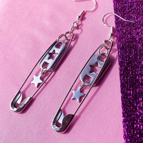 Grunge Earrings - Etsy