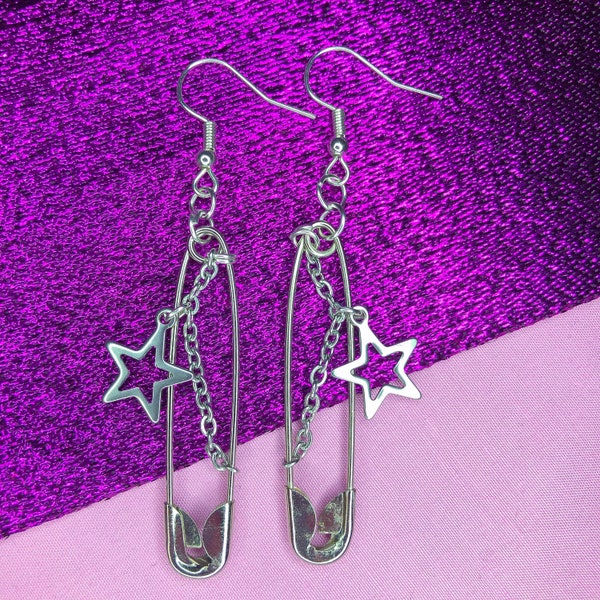 Emo Earrings - Etsy