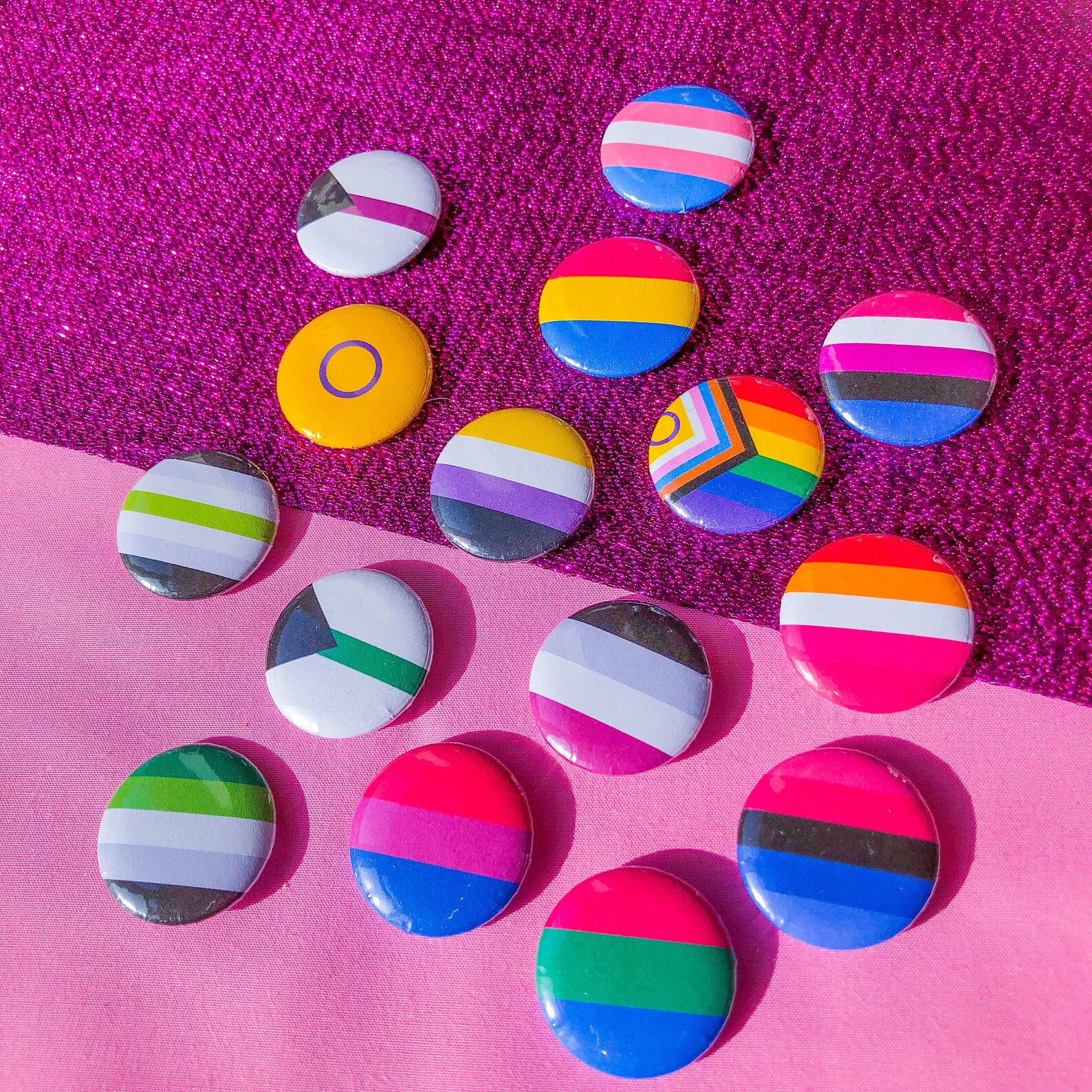 Intersex Pride Flag Pin Badge Intersex Pin Intersex Flag Etsy Uk