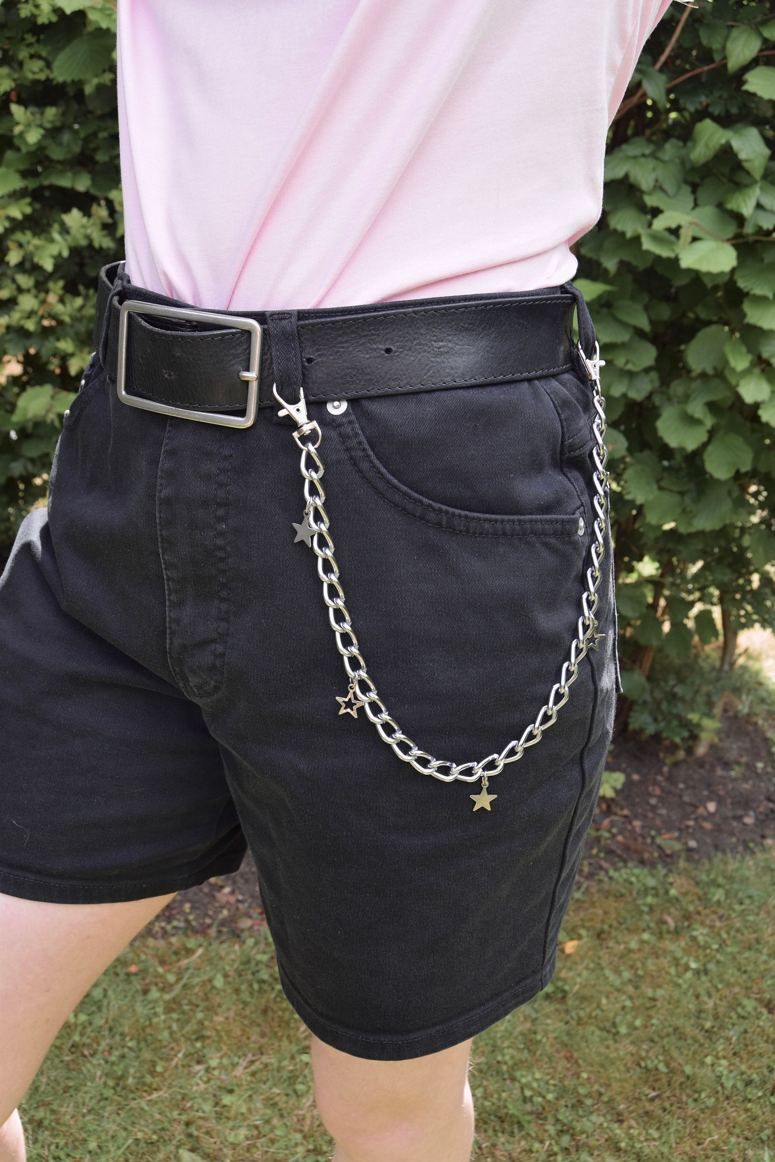 Alternative Wallet Chain, Jean Chain, With Star Charms - Etsy