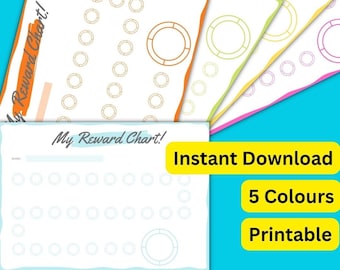 Printable Christmas Reward Chart Instant Download Kids - Etsy