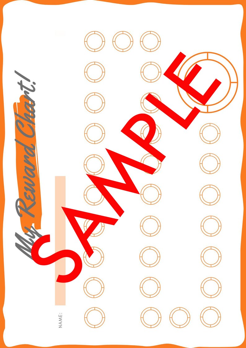 Reward Chart for Kids Behaviour Tracker Reward Chart Printable Reward ...