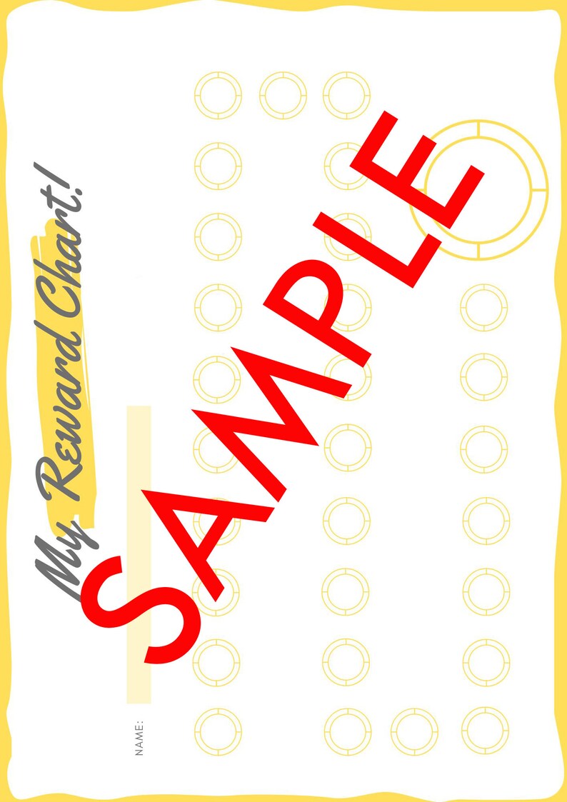 Reward Chart for Kids Behaviour Tracker Reward Chart Printable Reward ...