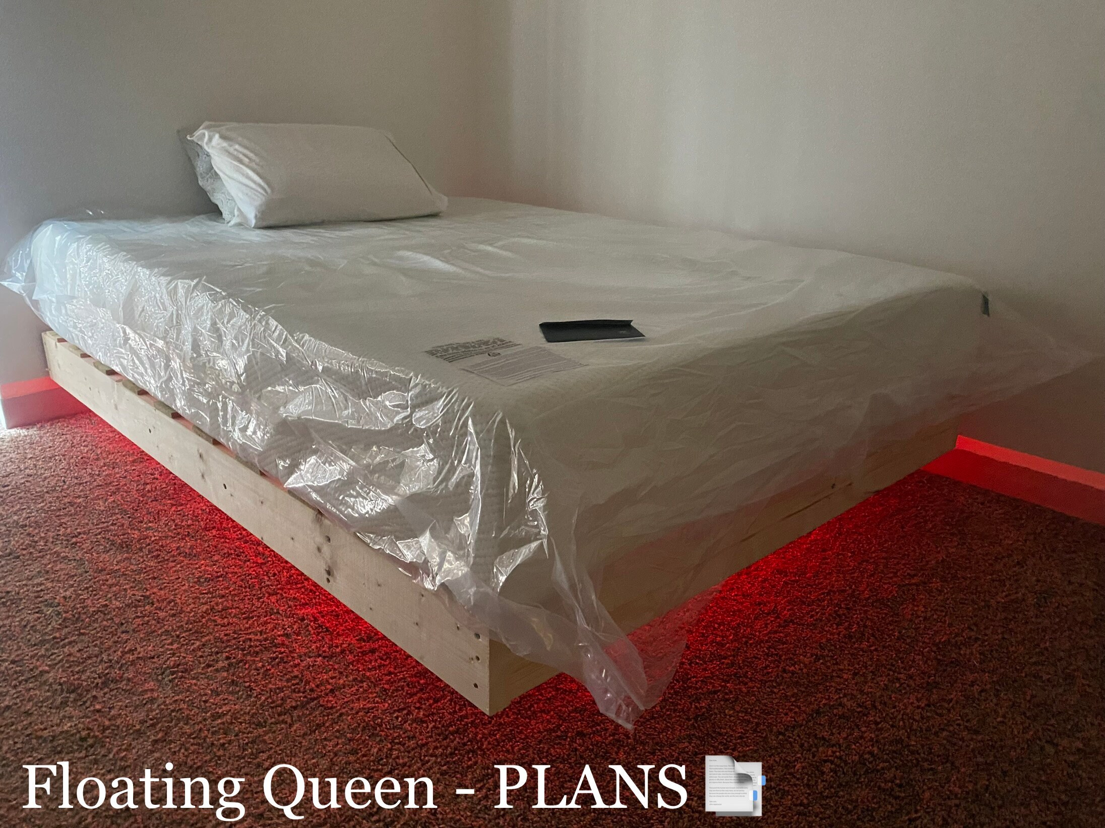 Diy Floating Bed Frame