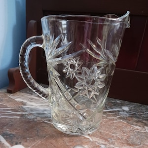 Vintage Star of David Pitcher, Early American Prescut, 1960 Anchor ...