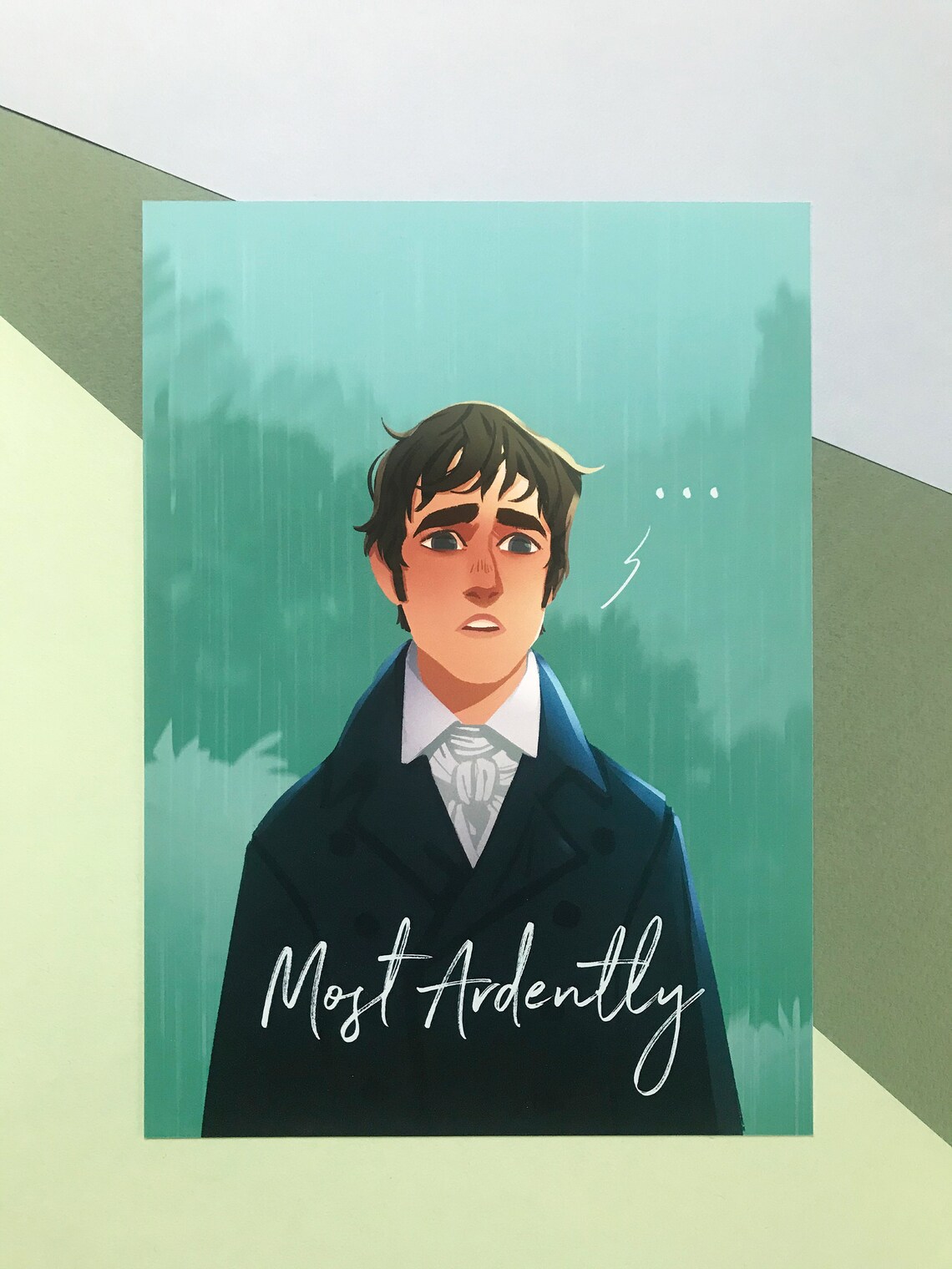 Mr. Darcy Mini Print - Etsy