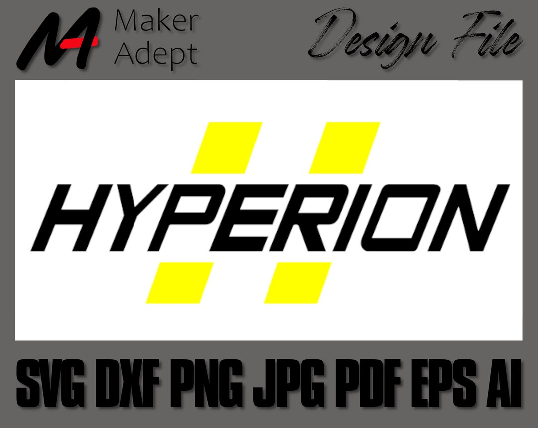 Borderlands Hyperion Logo Design File - Etsy