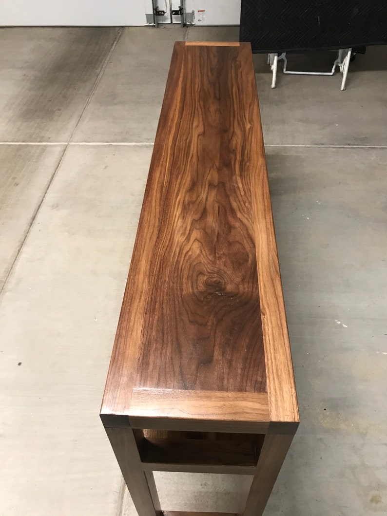 Walnut Entry Table - Etsy