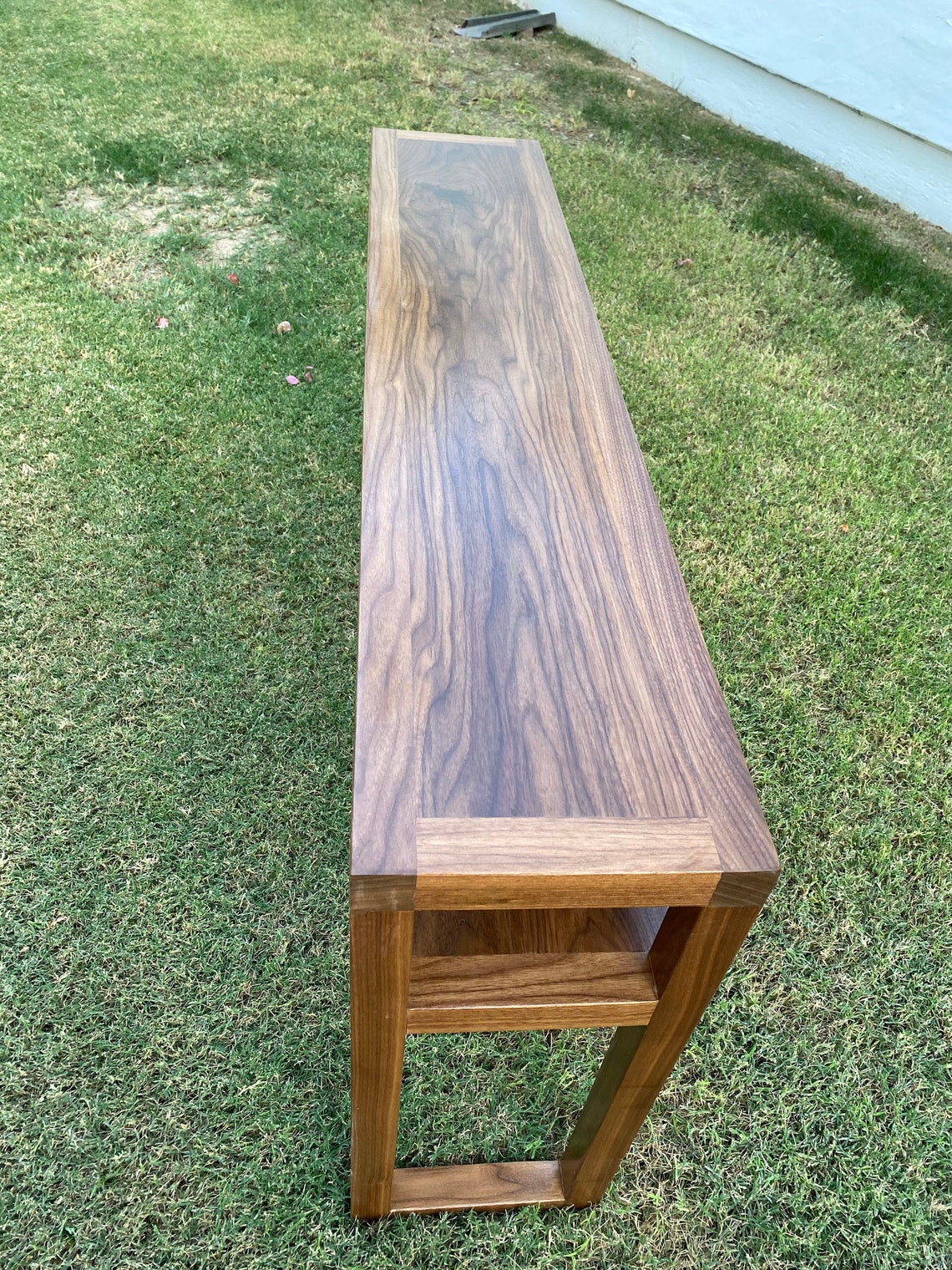 Walnut Entry Table - Etsy