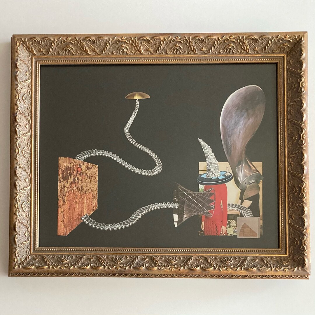 Original Collage Art: "improbable Mechanics" - Etsy