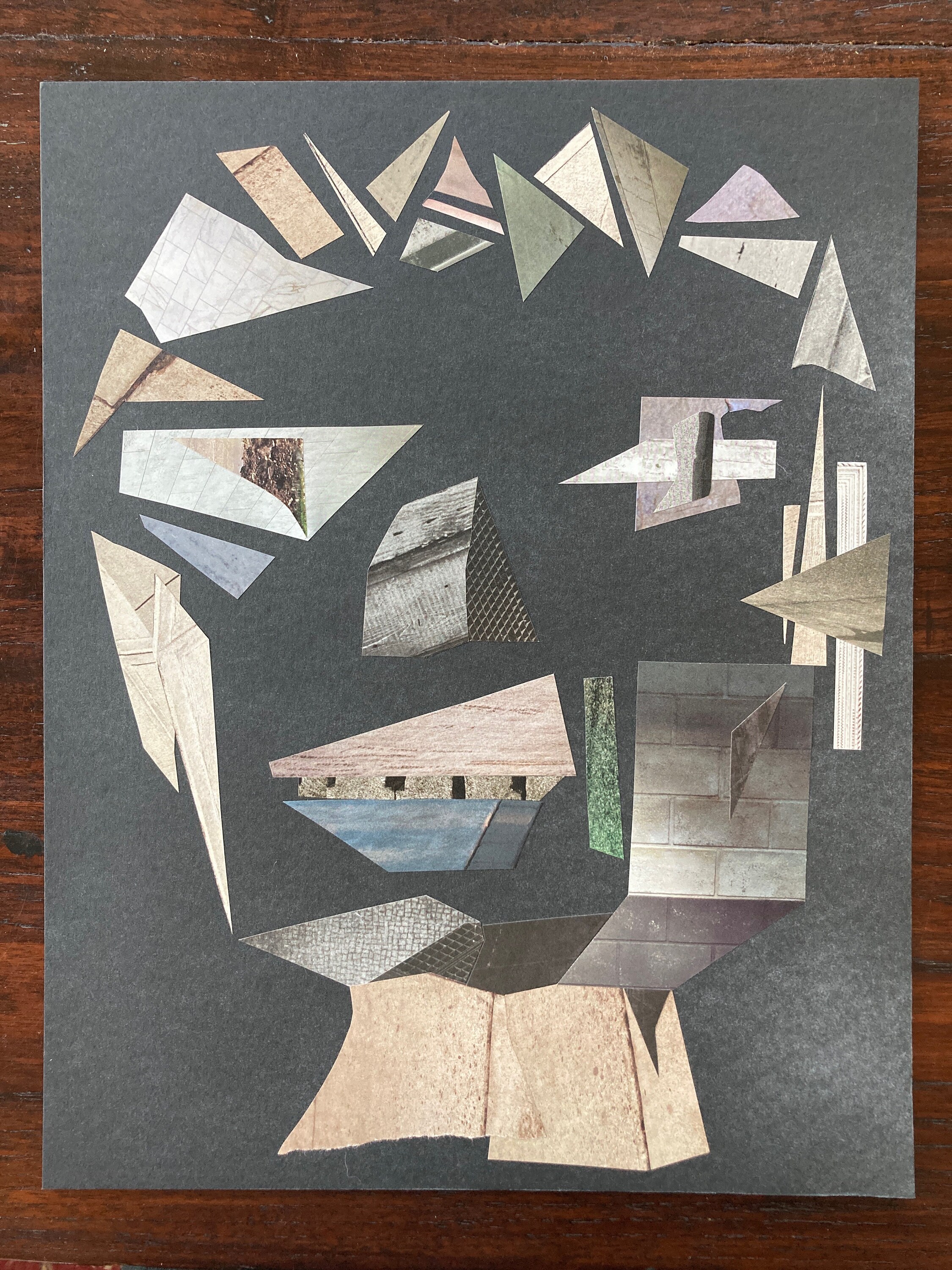 Emotional Wreck (original Paper Collage Artwork) - Etsy