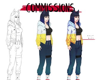 Custom Commission Art | Etsy