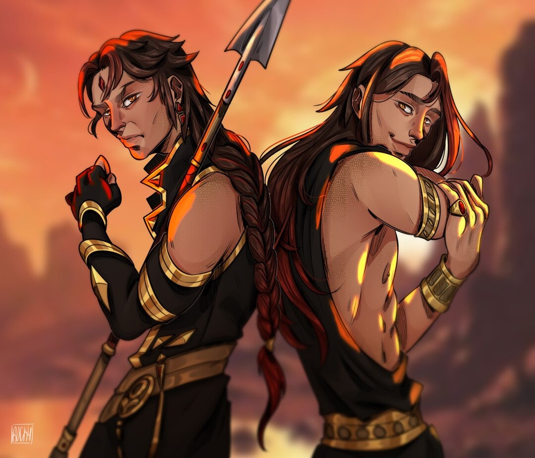 Dnd Character Commission Reservation Party Group Couple - Etsy