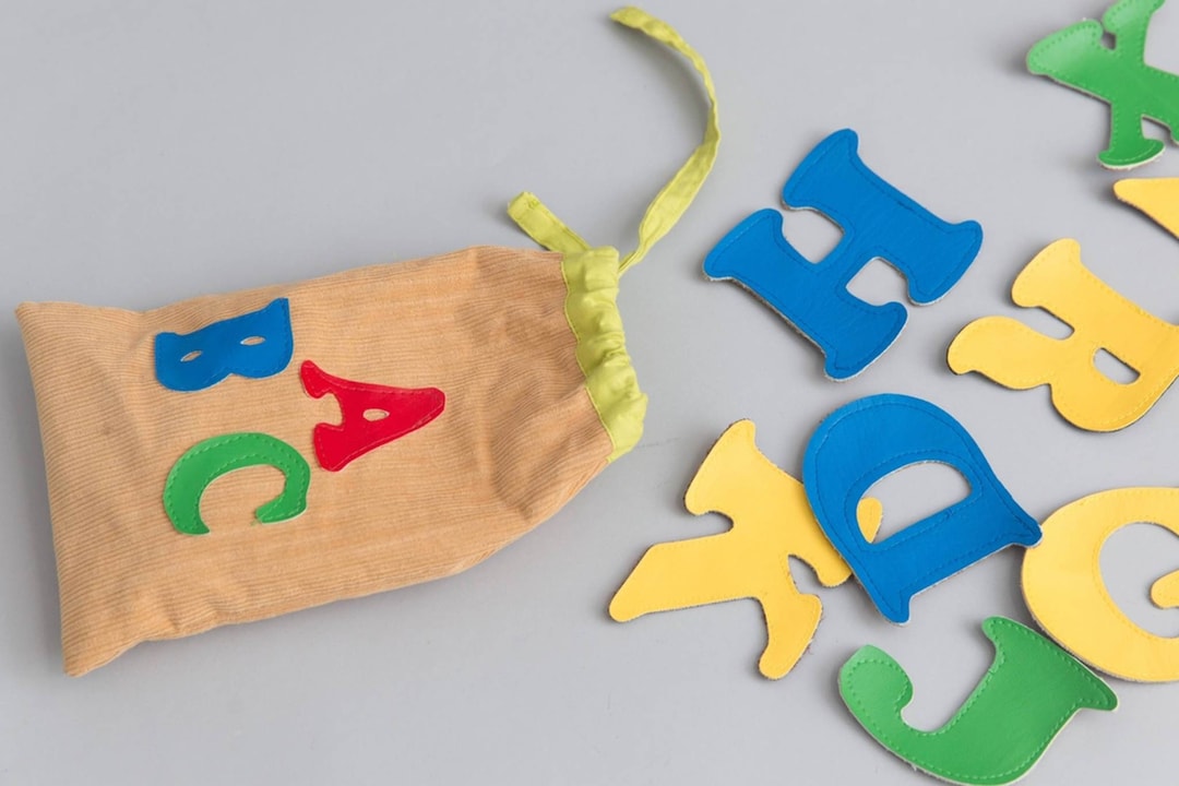 English Alphabet Bag - Etsy