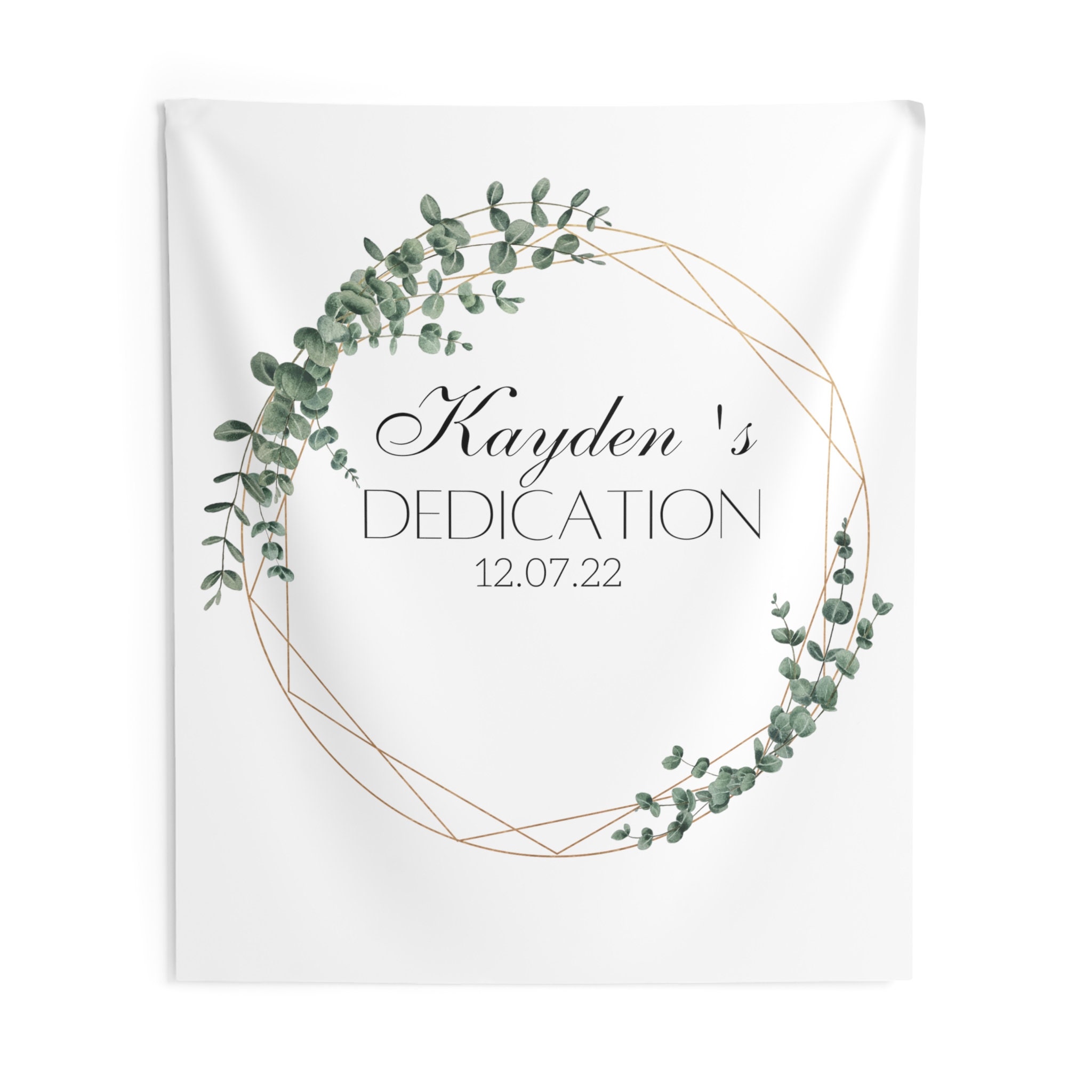 Dedication Backdrop, Baptism Backdrop, Baby Boy Dedication, Custom ...