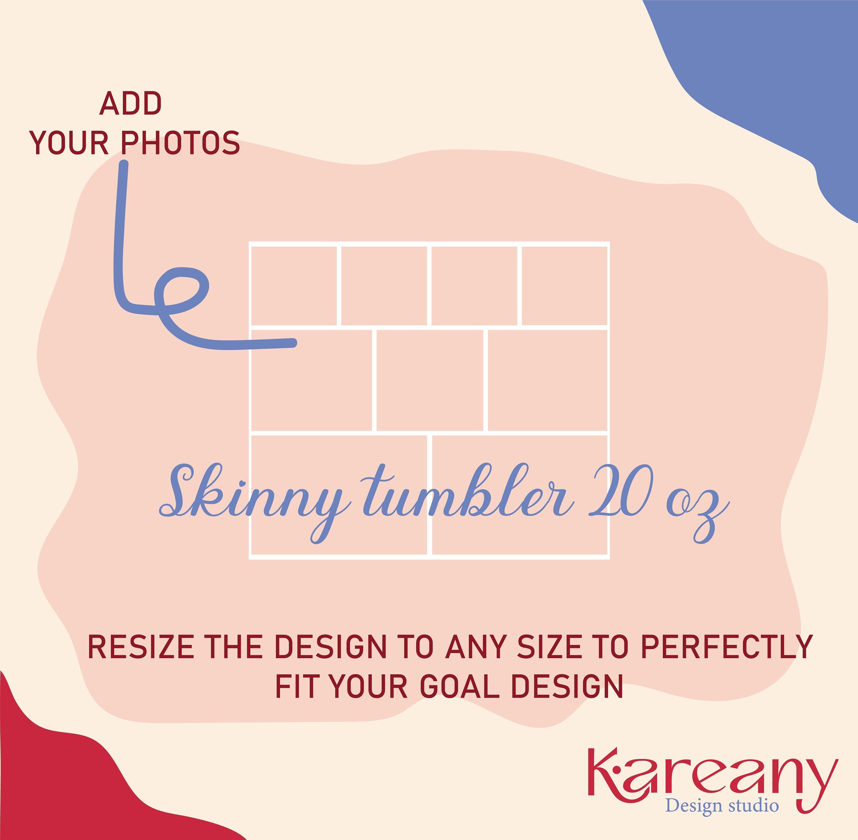 Collage Photo Template With 9 Photos, 9 Photo Collage Sublimation ...