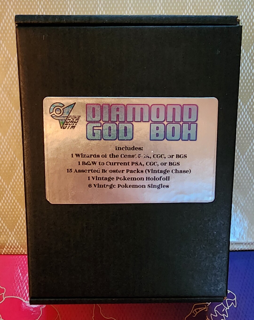 Pokemon DIAMOND GOD BOX Includes 15 Booster Packs 2 Graded Cards Wotc ...