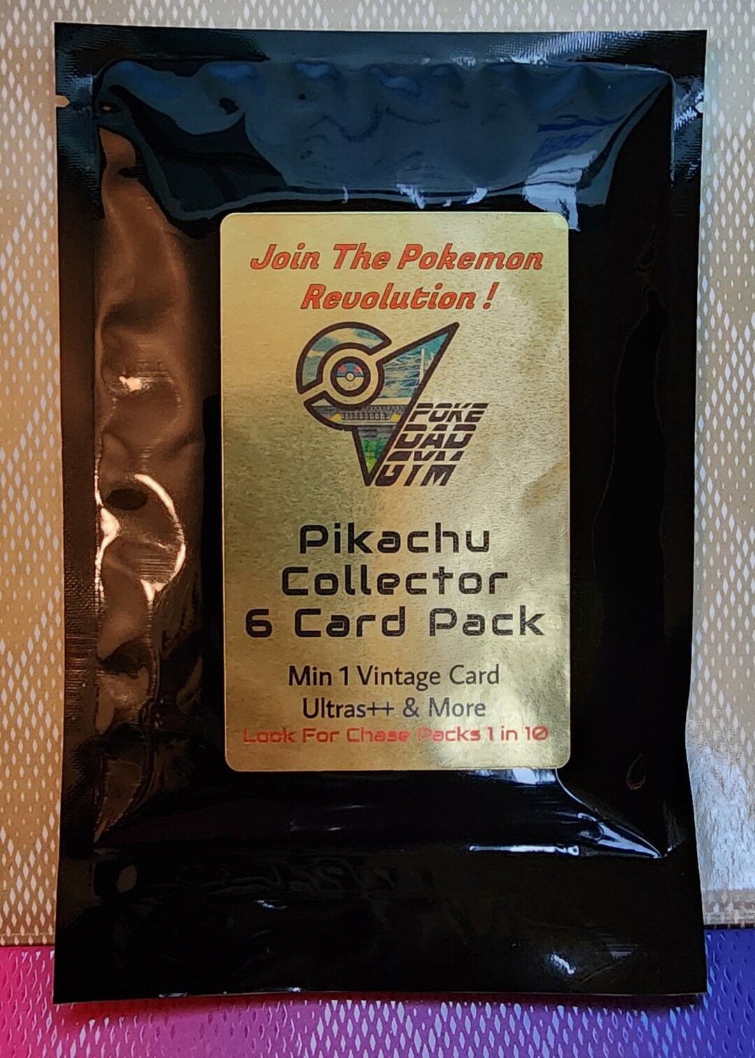 Pokemon PIKACHU Collector 6 Card Pack W/min 1 WOTC Vintage Card, 1 ...