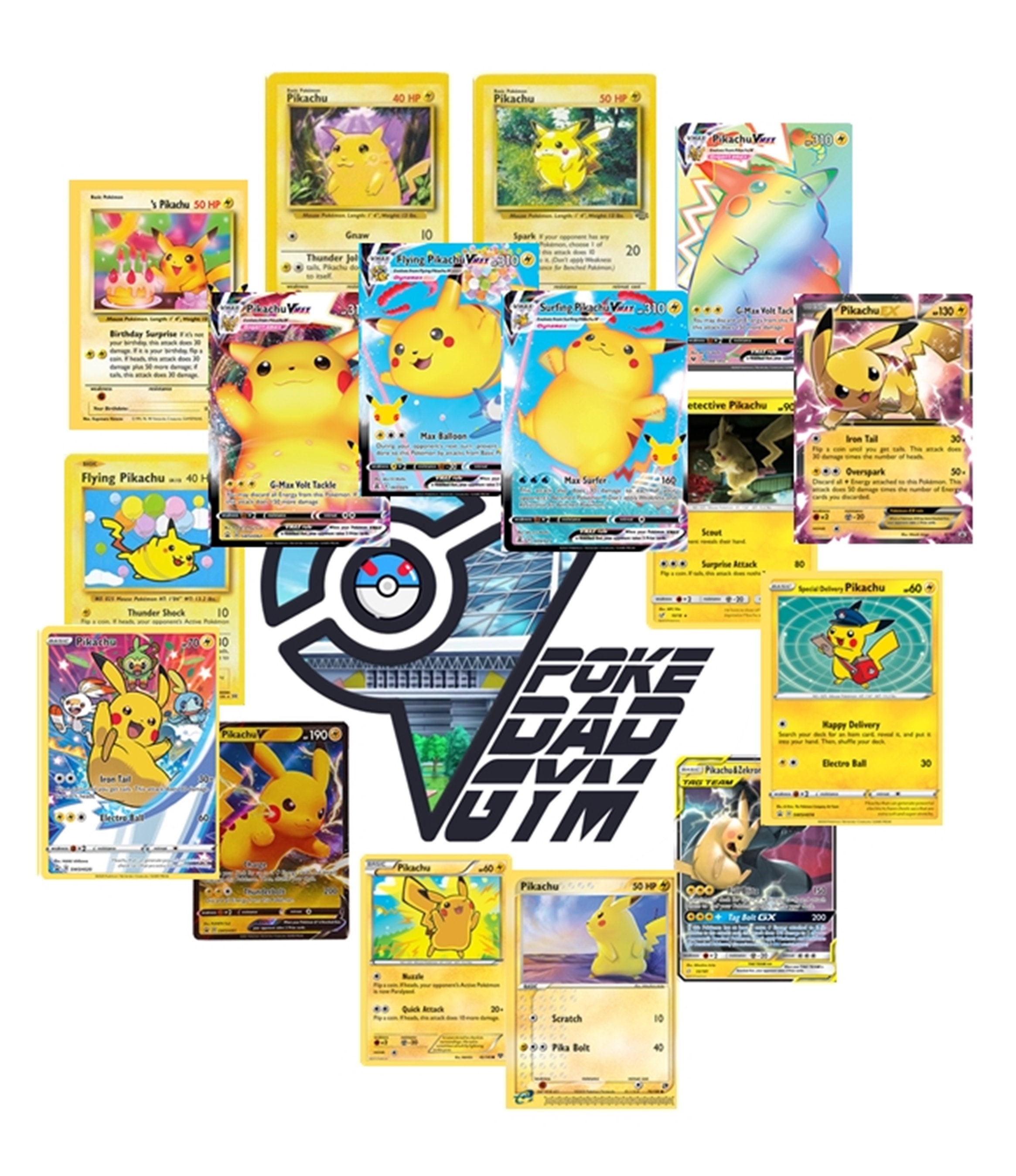 Pokemon PIKACHU Collector 6 Card Pack W/min 1 WOTC Vintage - Etsy