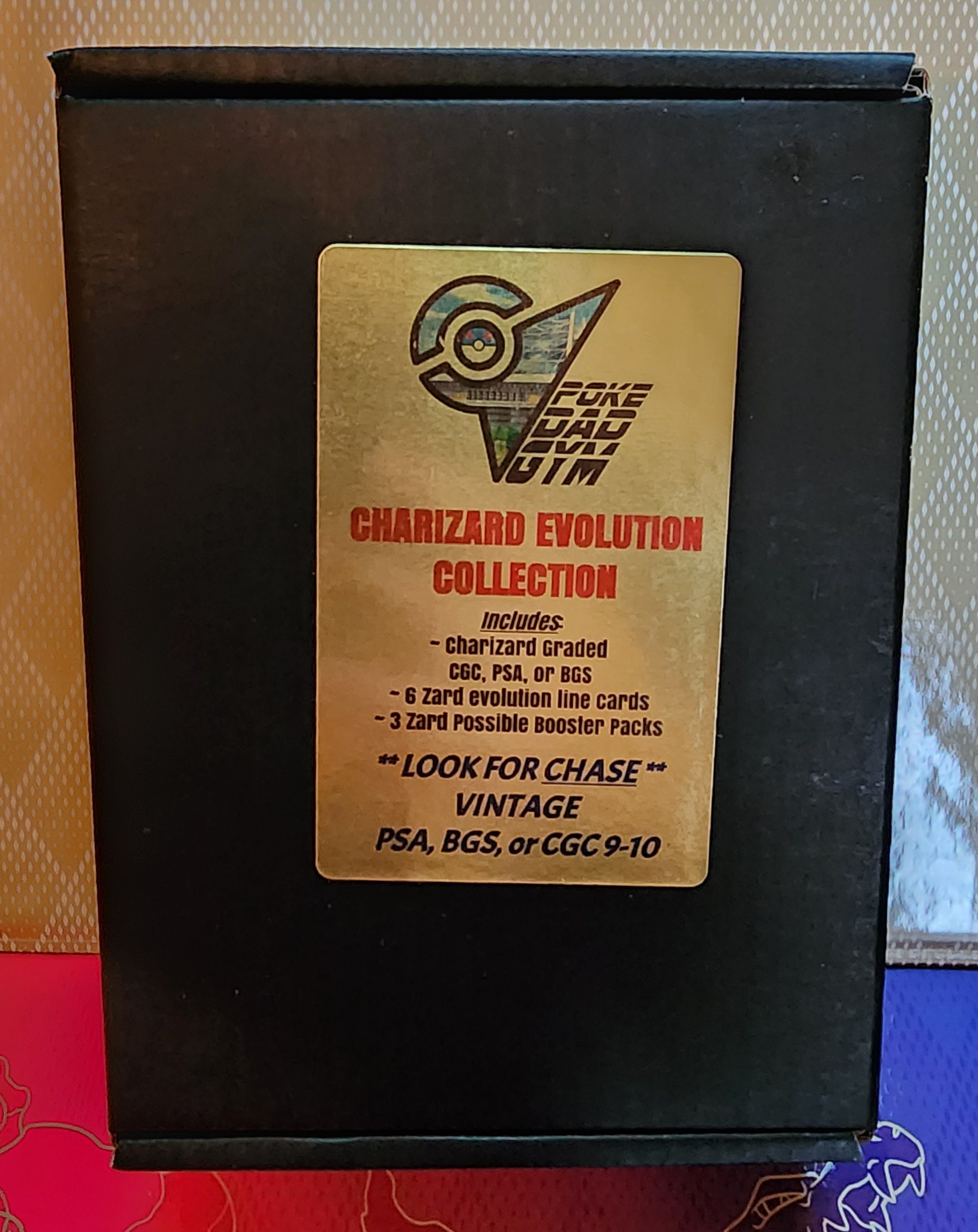Pokemon CHARIZARD EVOLUTION COLLECTION W/1 Charizard Graded Card, 3 ...