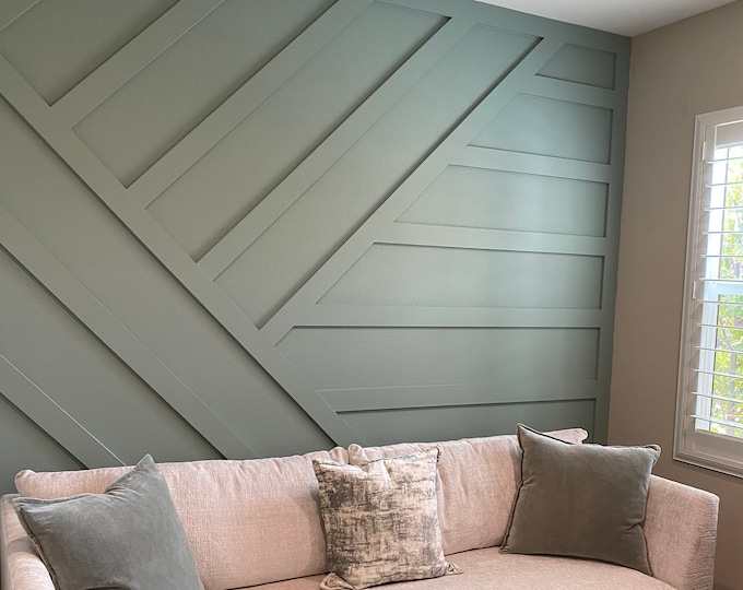 CUSTOM FEATURE WALL - Accent Wall - Etsy