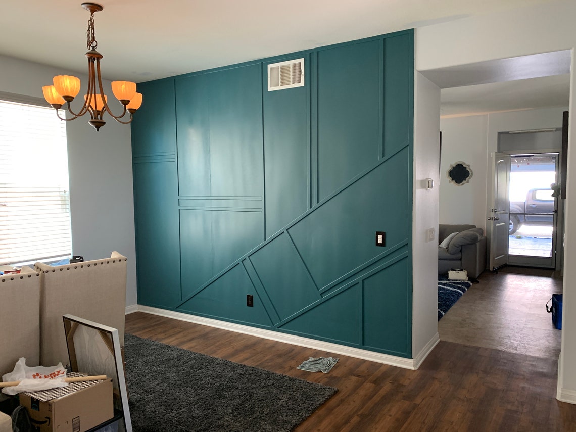 CUSTOM FEATURE WALL Accent Wall - Etsy