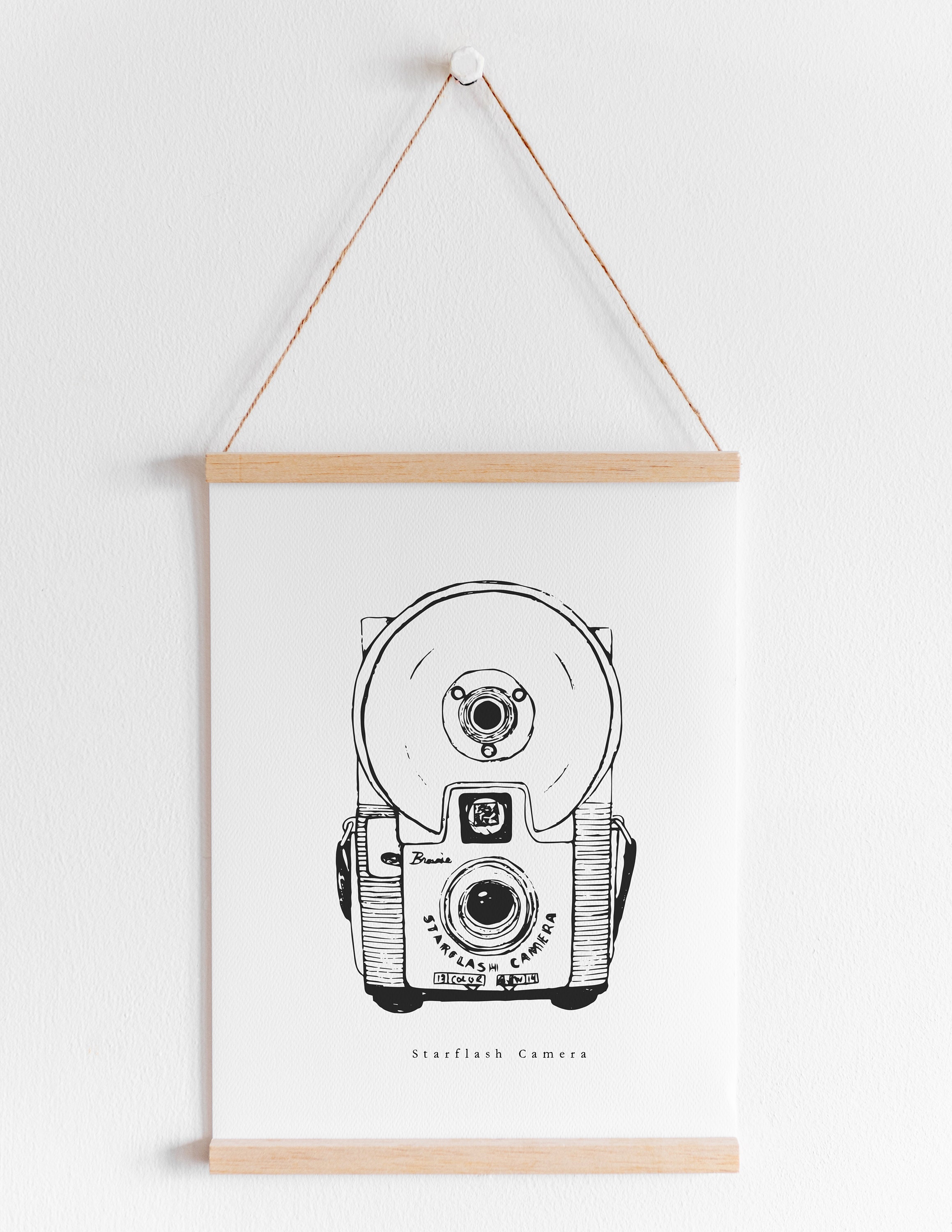 Starflash Camera Illustration | Camera Art | Fine Art | Digital ...
