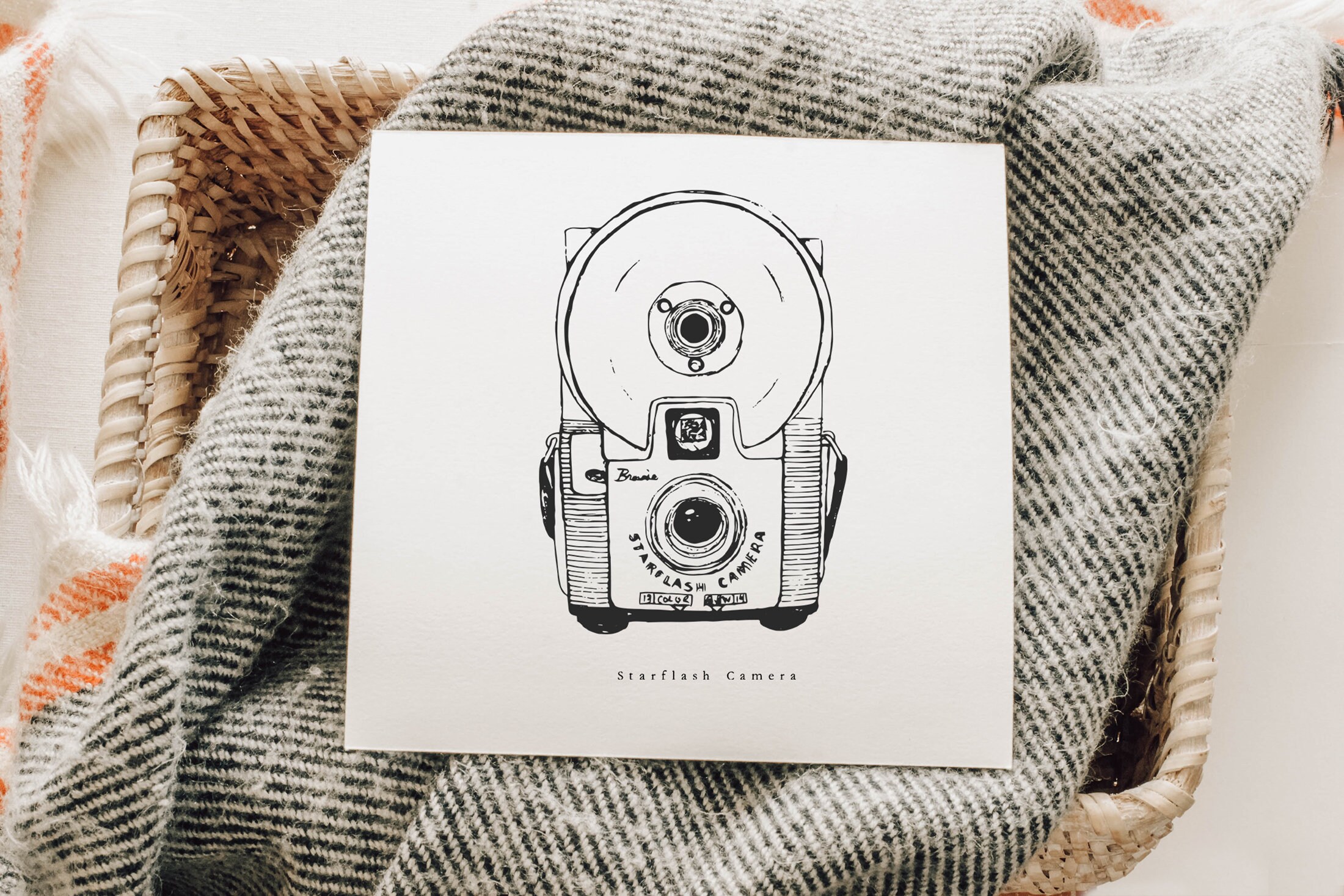 Starflash Camera Illustration | Camera Art | Fine Art | Digital ...