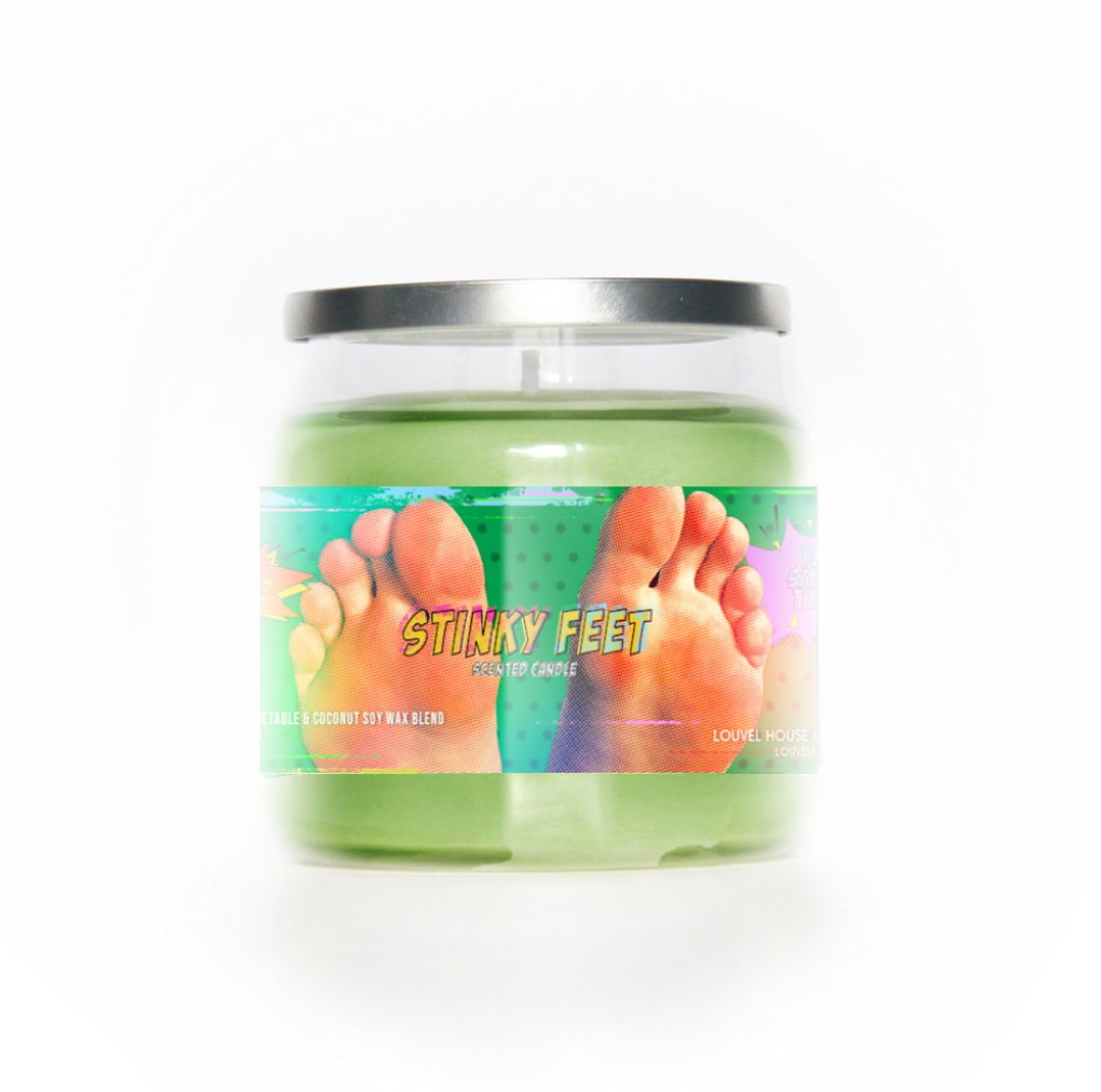 Stinky Feet 3oz Mini Candle limited Edition - Etsy