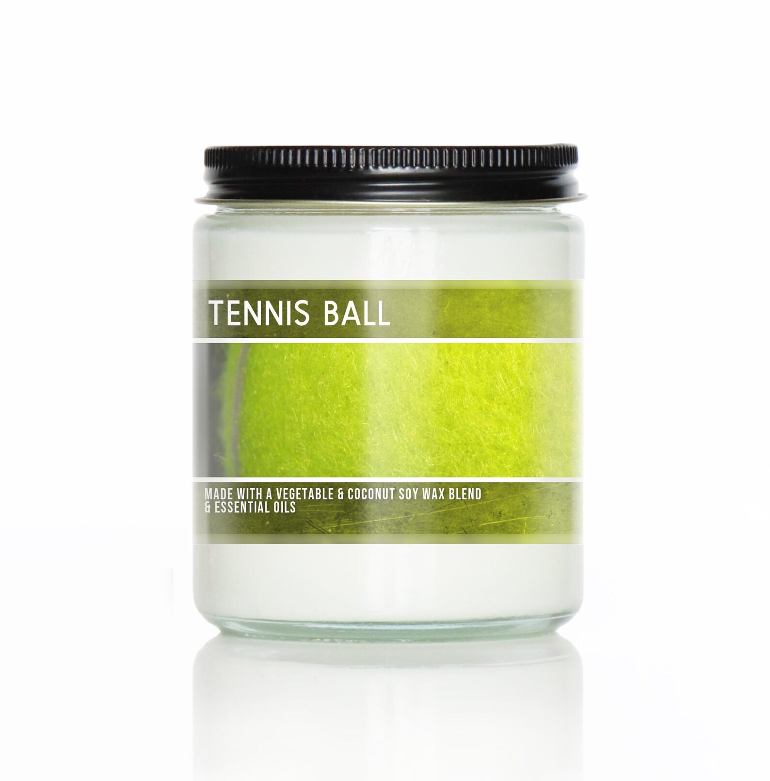 Tennis Ball 6oz Medium Scented Candle - Etsy