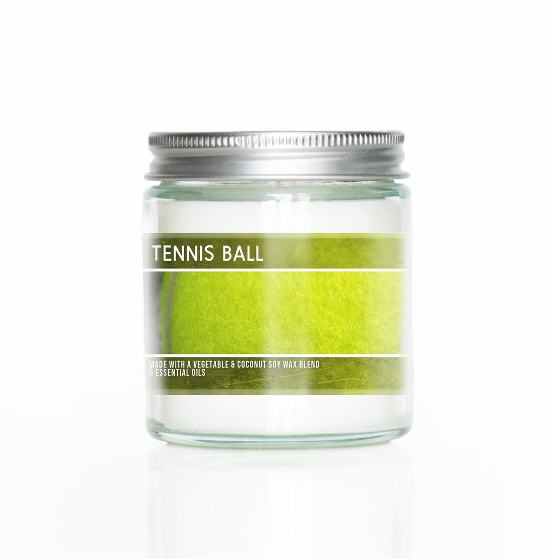 Tennis Ball 3oz Mini Scented Candle - Etsy