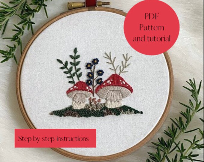 How to Make a Moss Embroidery Tutorial Video - Etsy Canada