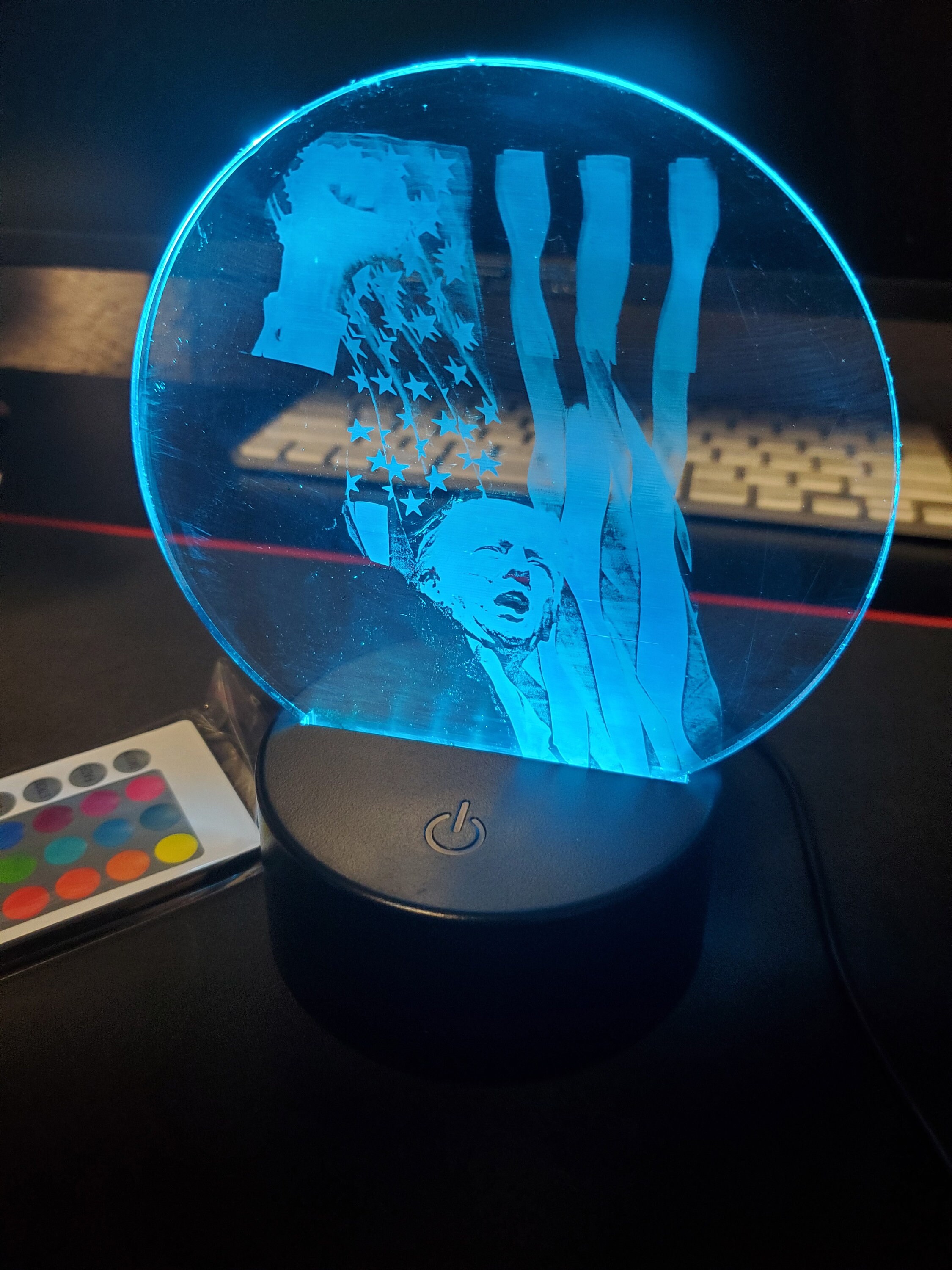 MAGA Fist Pump LED USB Table Light - Etsy