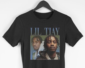 White Lil Tjay Shirt - Etsy