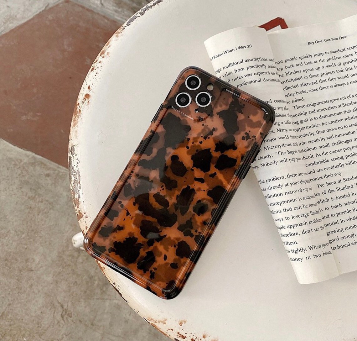 IPhone 11 case leopard iPhone case holographic case iPhone | Etsy