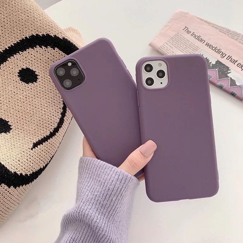 Matte iPhone Case, Purple iPhone 11 Case, 11 Pro, iPhone 11 Pro Max ...