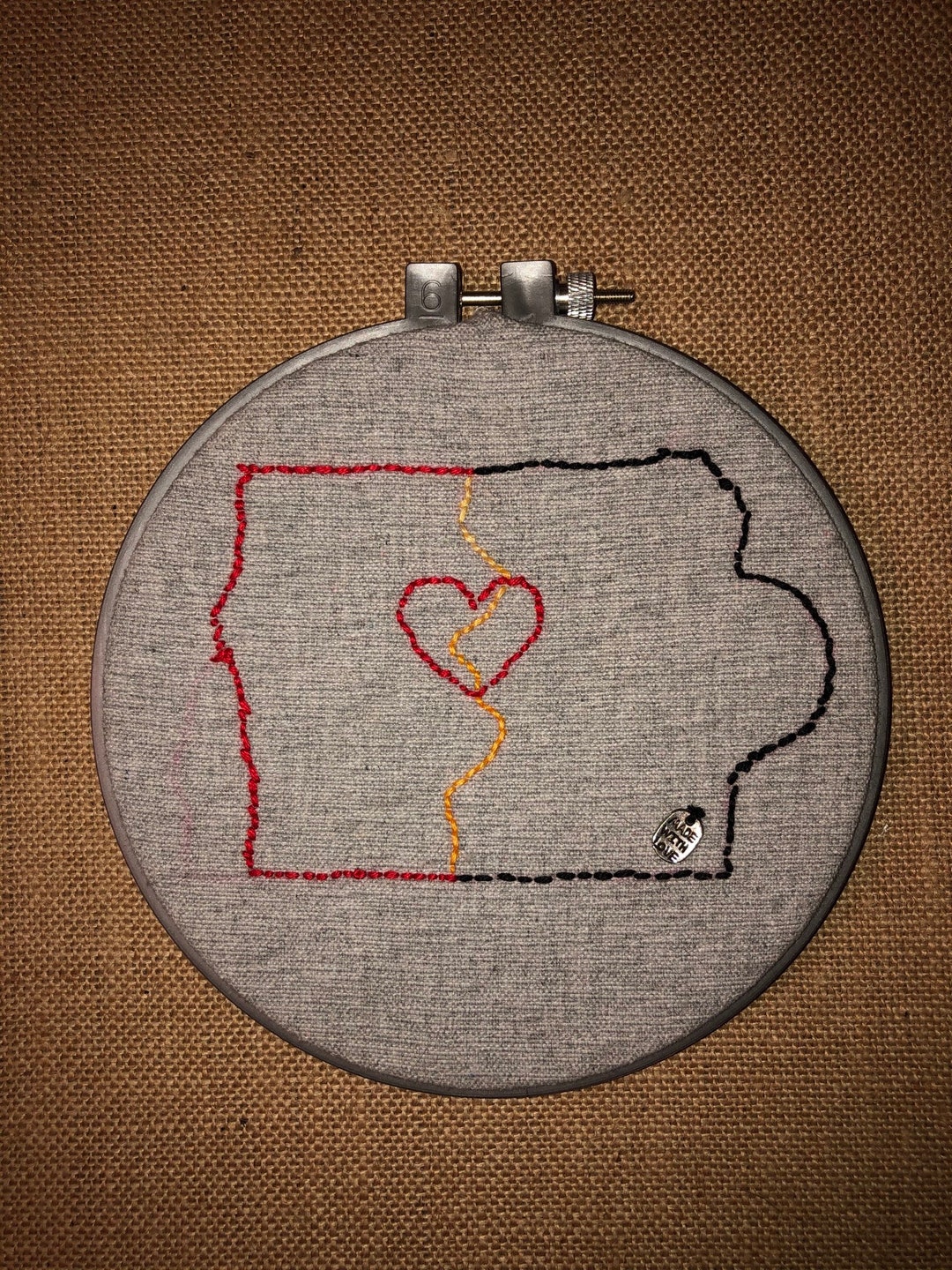 House Divided in Iowa - Etsy