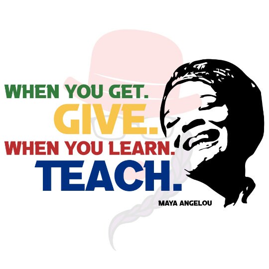 Maya Angelou Quote SVG. Black History Month SVG PNG Cricut, Silhouette ...