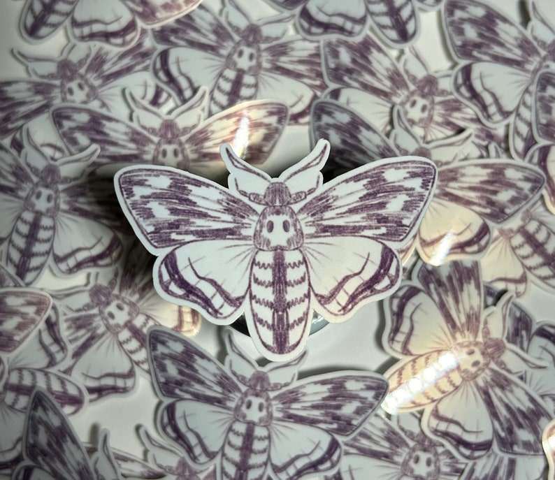 Die-cut Stickers, Bunny, Mice, Moth, Hearts - Etsy