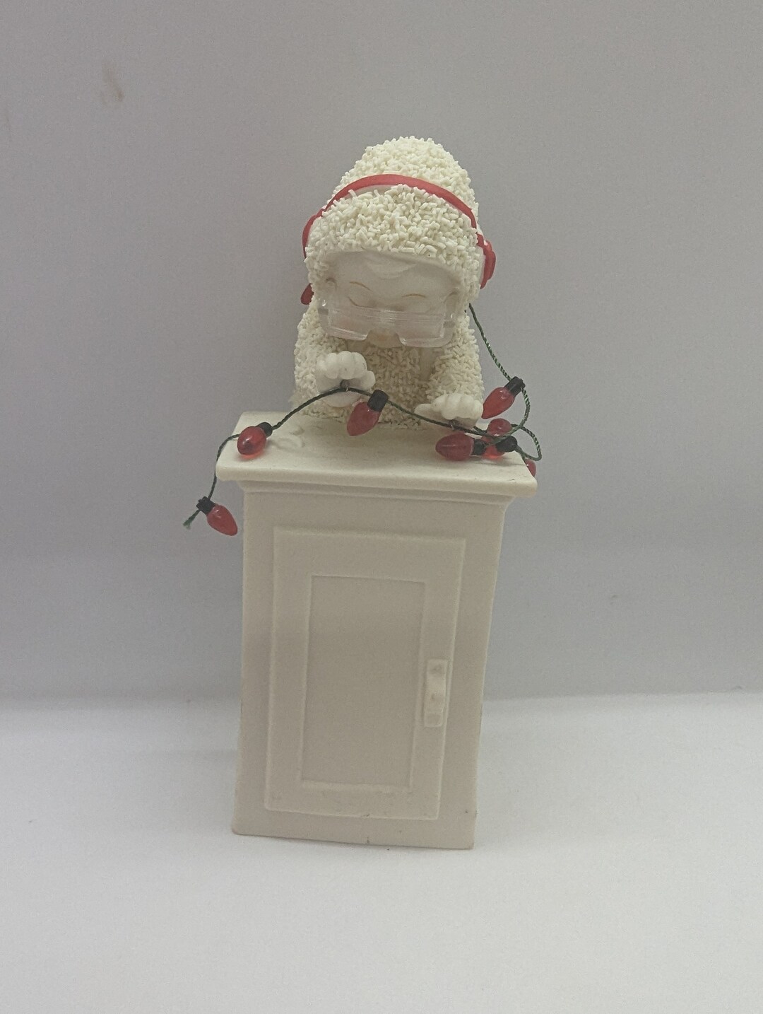 Snow Baby From Department 56. This is a Cute Little Snow Baby Checking ...